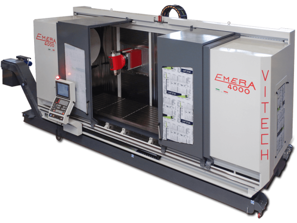 CNC machine tool construction for heavy machining - Vitech Srl
