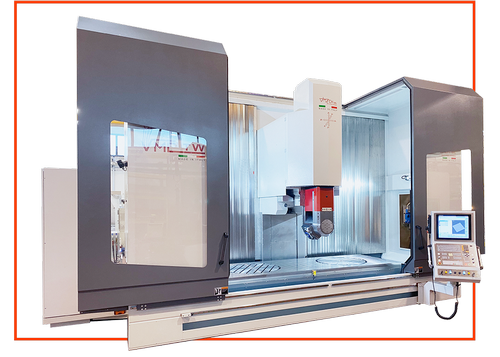 CNC machine tool construction for heavy machining - Vitech Srl