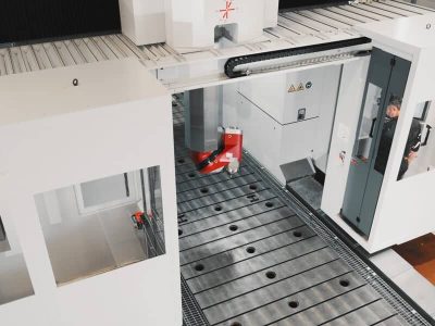 CNC machine tool construction for heavy machining - Vitech Srl